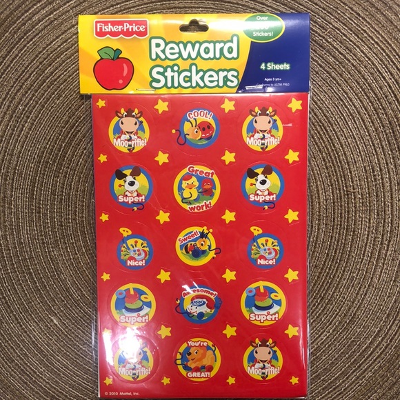 Fisher-Price | Toys | Fisherprice Reward Stickers | Poshmark
